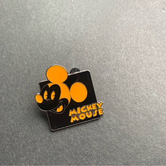 Disney | Other | Disney Pin Orange Mickey Mouse Expressions | Poshmark